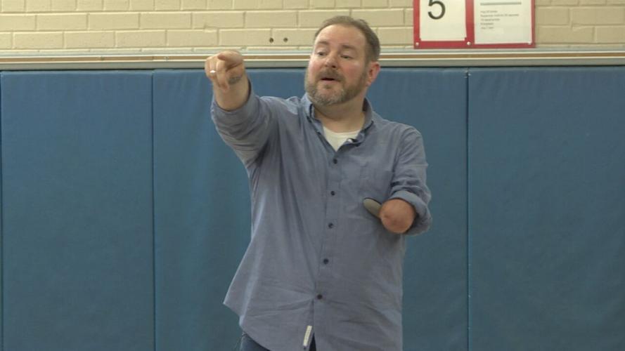 Man born with one hand stresses ‘Different is Awesome’ | Local News ...