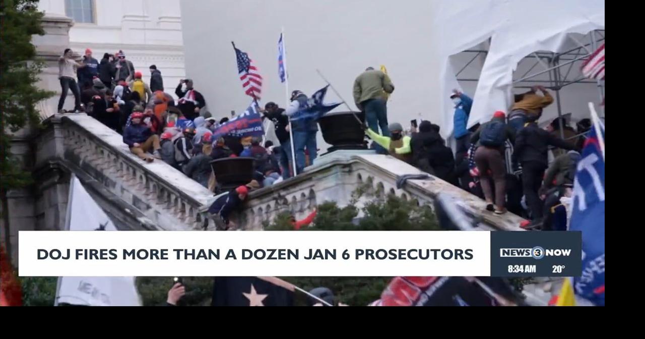DOJ fires more than a dozen Jan 6 prosecutors | Video | channel3000.com