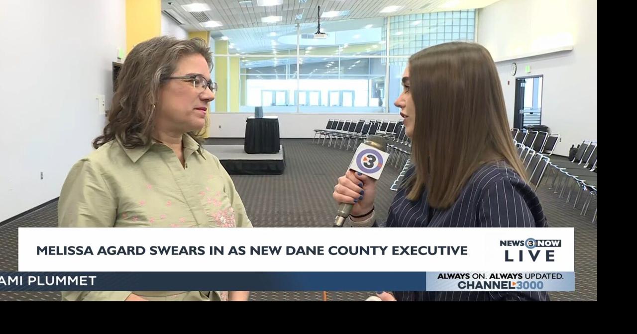 Melissa Agard sworn in as Dane County Executive | Video | channel3000.com
