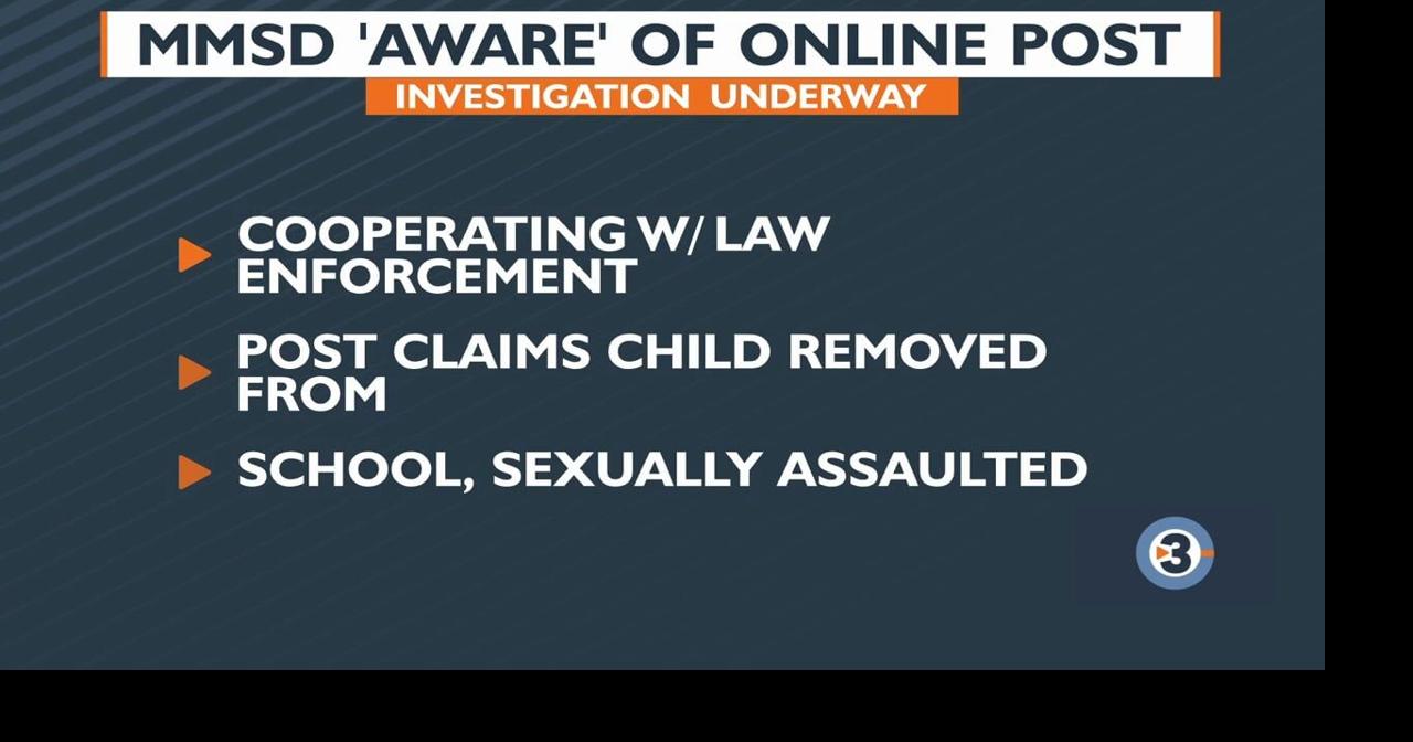 MMSD 'aware' of online post | Video | channel3000.com