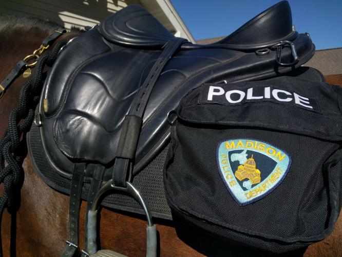 PHOTOS: Madison Police Mounted Patrol Unit visits patients, staff at ...