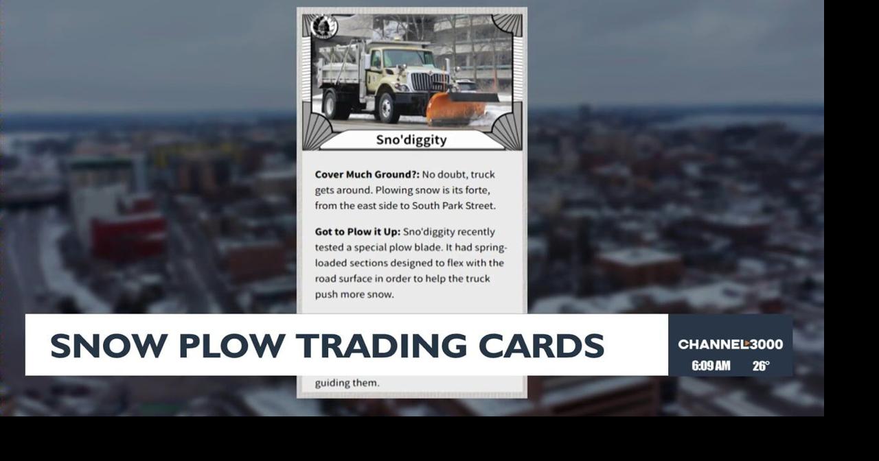 Collect Madison's snow plow trading cards | Video | channel3000.com