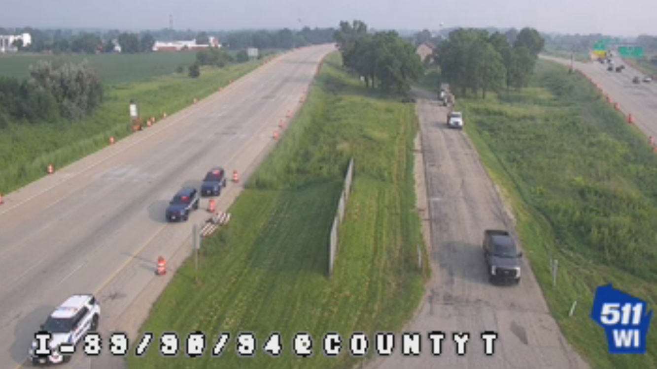 I-39/90/94 westbound back open at U.S. Highway 151 after incident ...