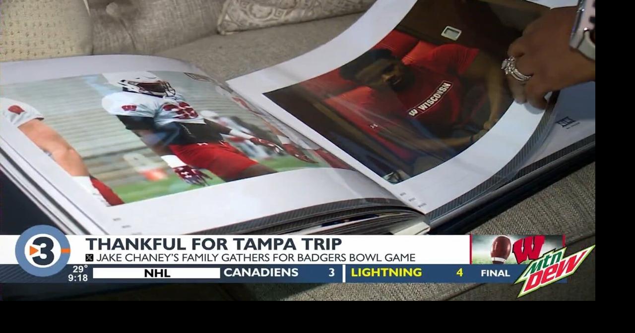 38 family members flock to Florida for Badgers' Jake Chaney | News ...