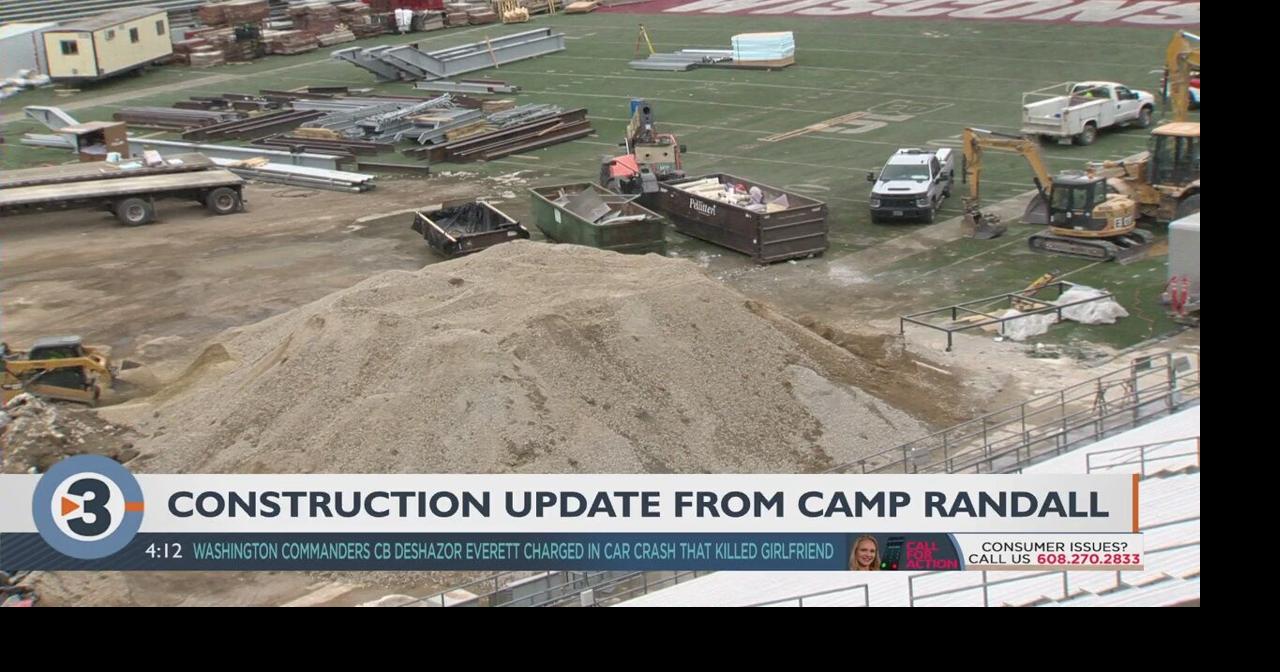 Camp Randall south end renovation well underway, set to wrap up by ...