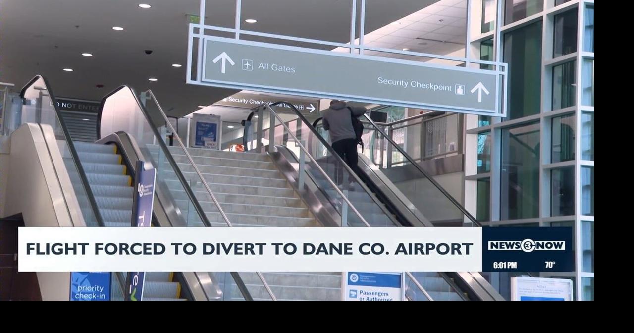 Flight diverted to Madison after unruly passenger detained; no charges ...