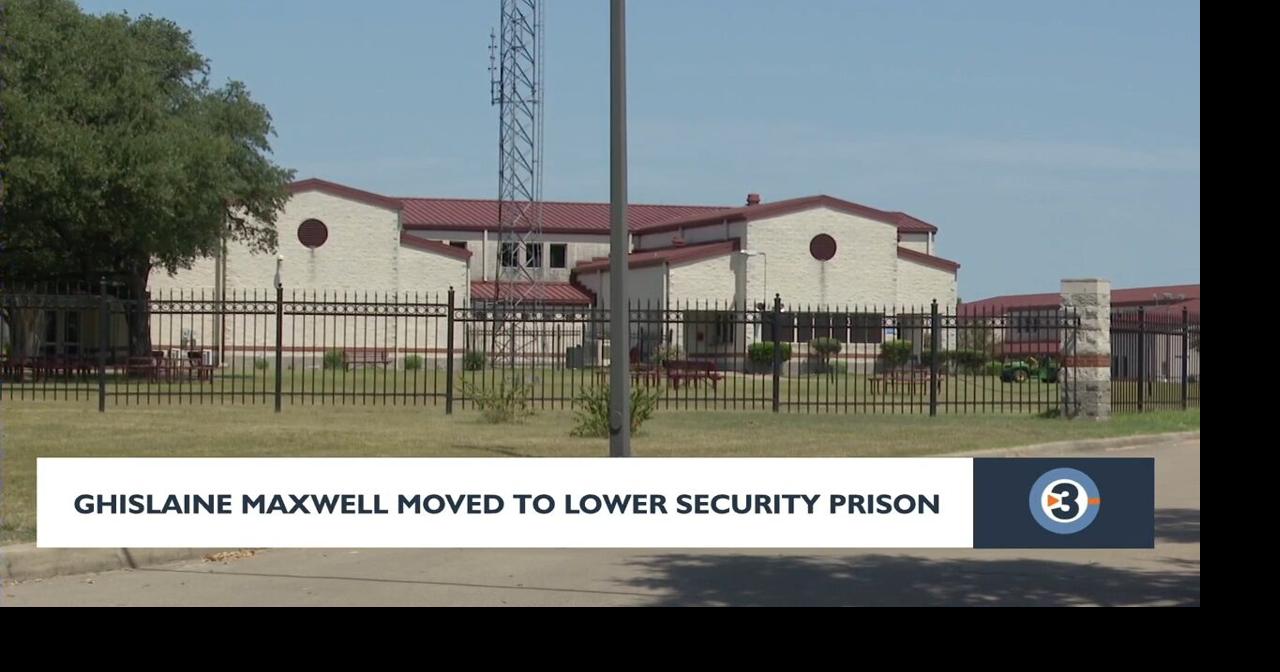 Ghislaine Maxwell moved to Texas prison camp | Video | channel3000.com