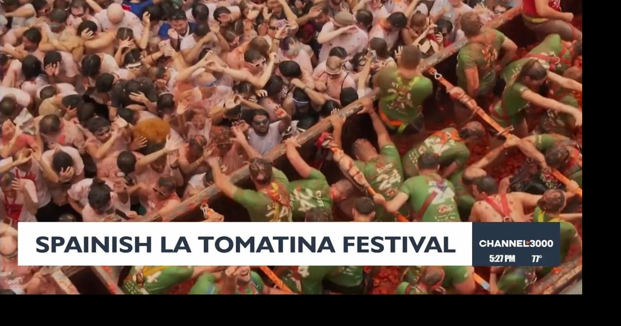 Spanish "La Tomatina" festival | Video | channel3000.com