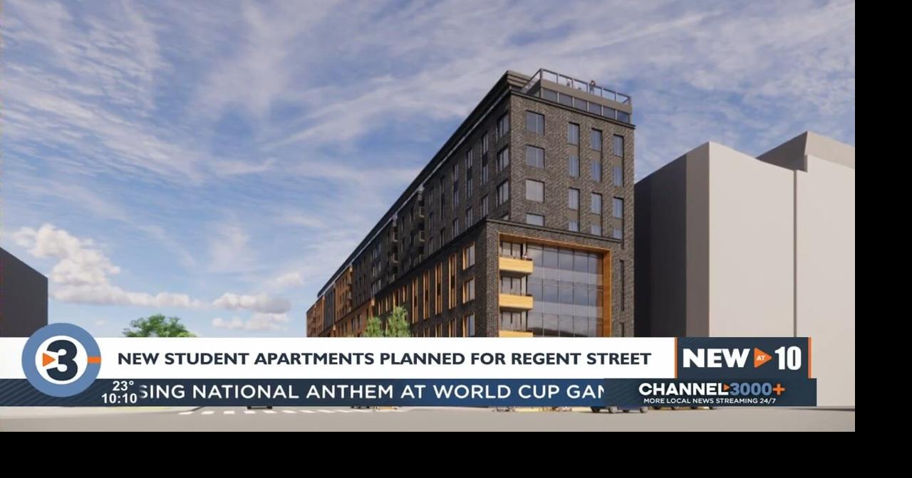 Ten-story apartment building planned for Regent Street near UW campus ...
