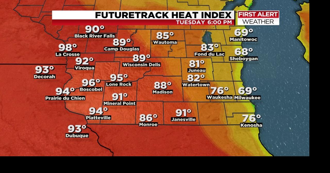 First Alert: Third day of 90+ degree heat | Local News | channel3000.com