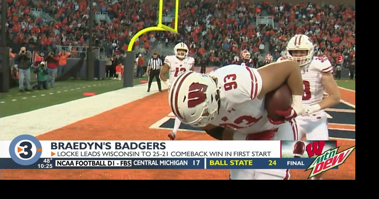 Badgers 'Locke' in for comeback victory over Illinois | News ...