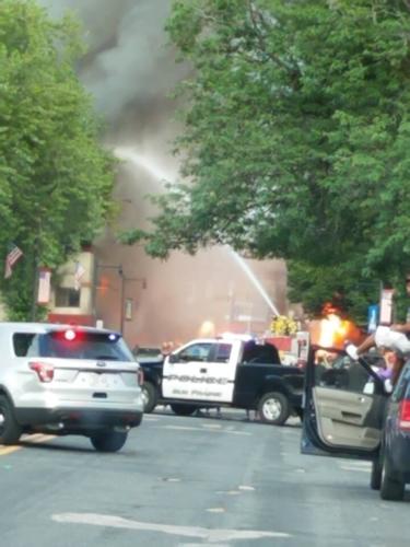 Photos show moments after a deadly gas explosion rocked downtown Sun ...