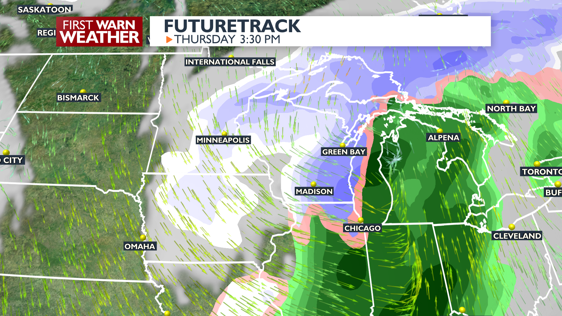 Warmer temperatures arrive Monday, tracking mid week system | Latest ...