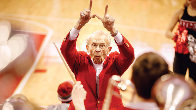 Mike Leckrone goes over the top and out | City Life | channel3000.com