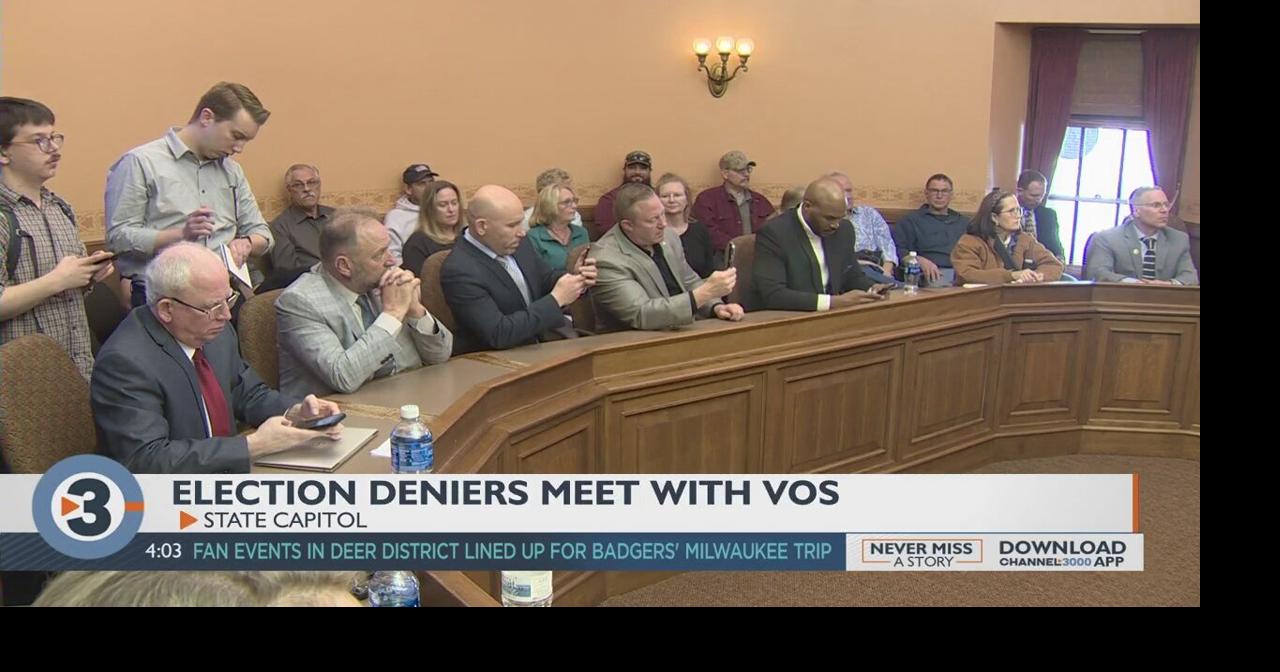 Vos meets with group pushing for 2020 election decertification, kicks ...