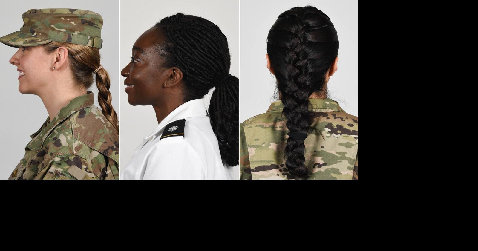 US Army will allow female soldiers to wear ponytails in all uniforms ...