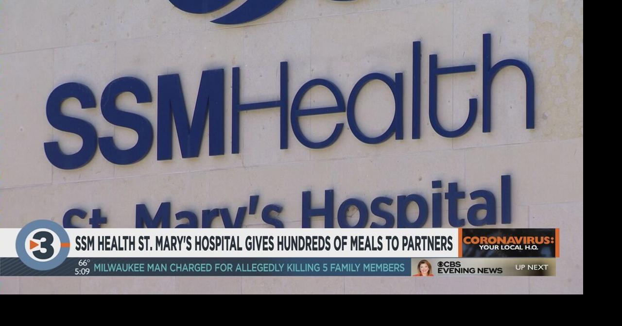 SSM Health St. Mary’s Hospital gives hundreds of meals to partners ...