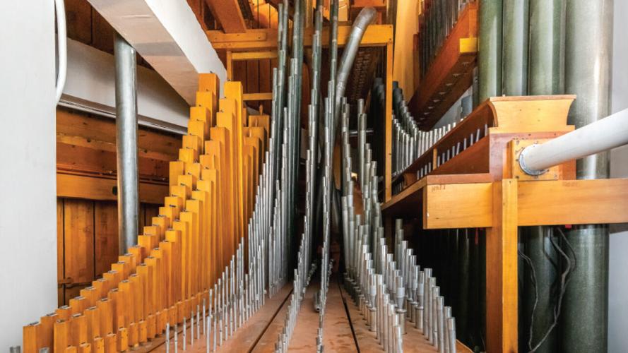 PHOTOS: The Grand Barton organ is on its way to complete restoration ...
