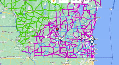 Slippery, snow covered roads across southern Wisconsin on Saturday ...
