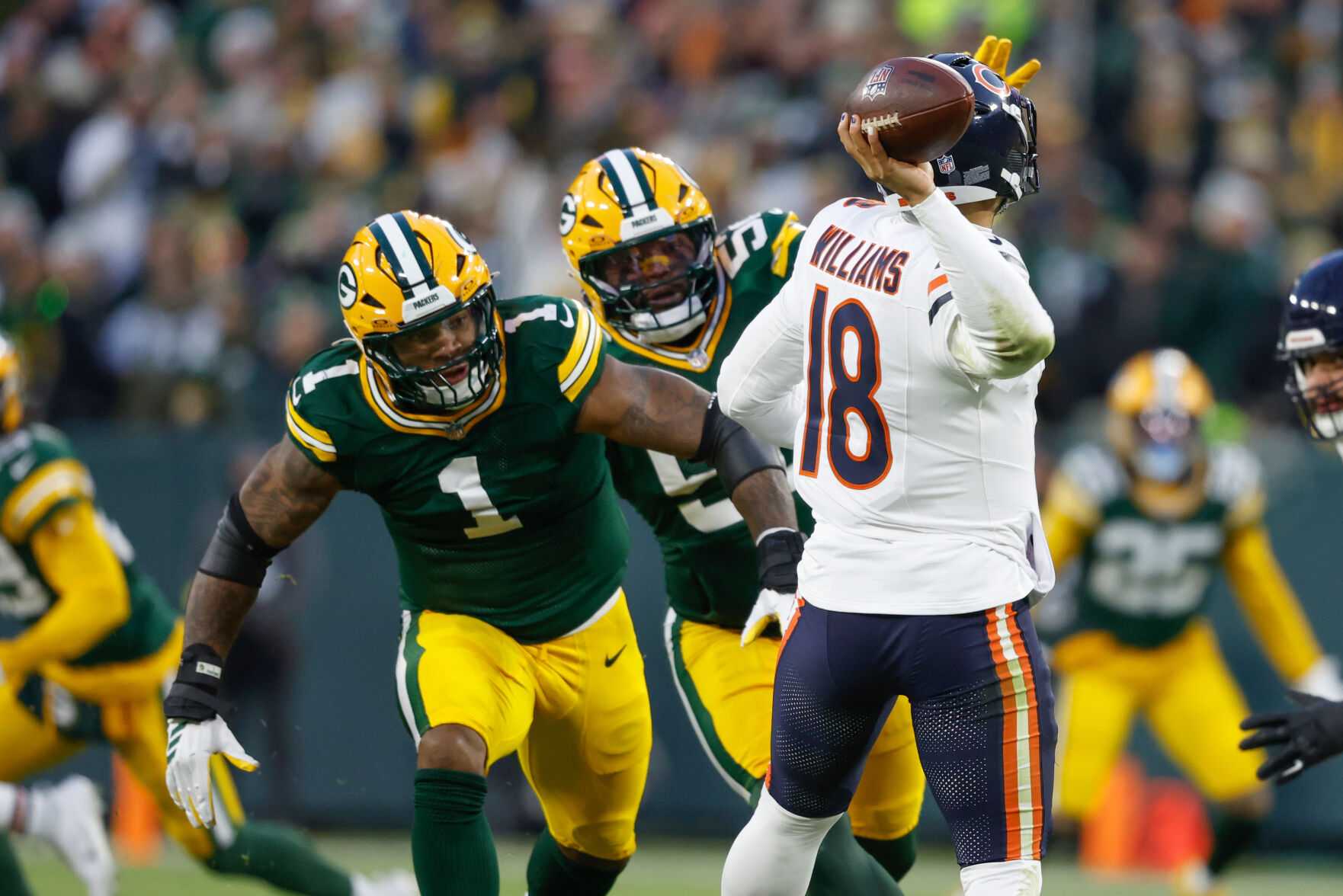 PACKERS 28, BEARS 21 | ‘I guess I don’t know what holding is anymore ...