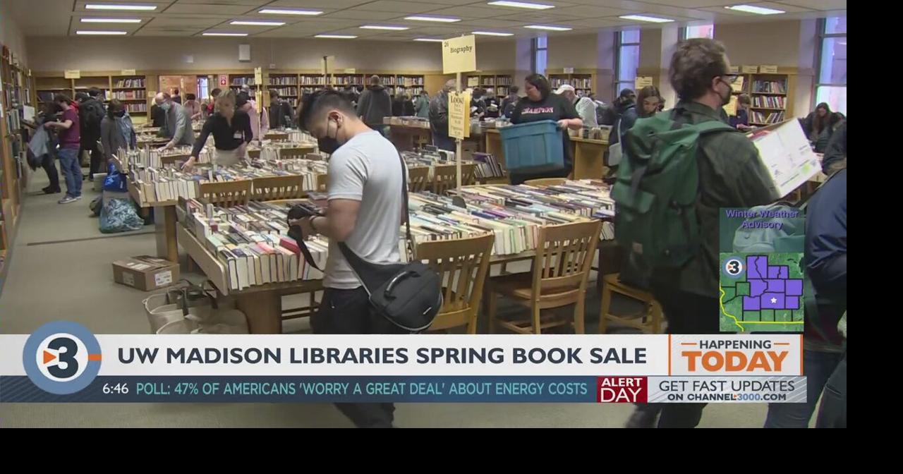 Spring book sale returns to UW-Madison Memorial Library | Local News ...