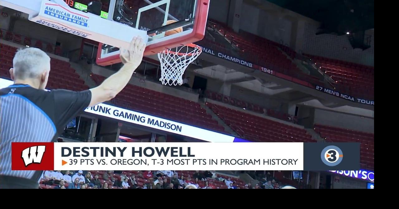 Howell hovers around history in Wisconsin Women's Basketball's big win ...