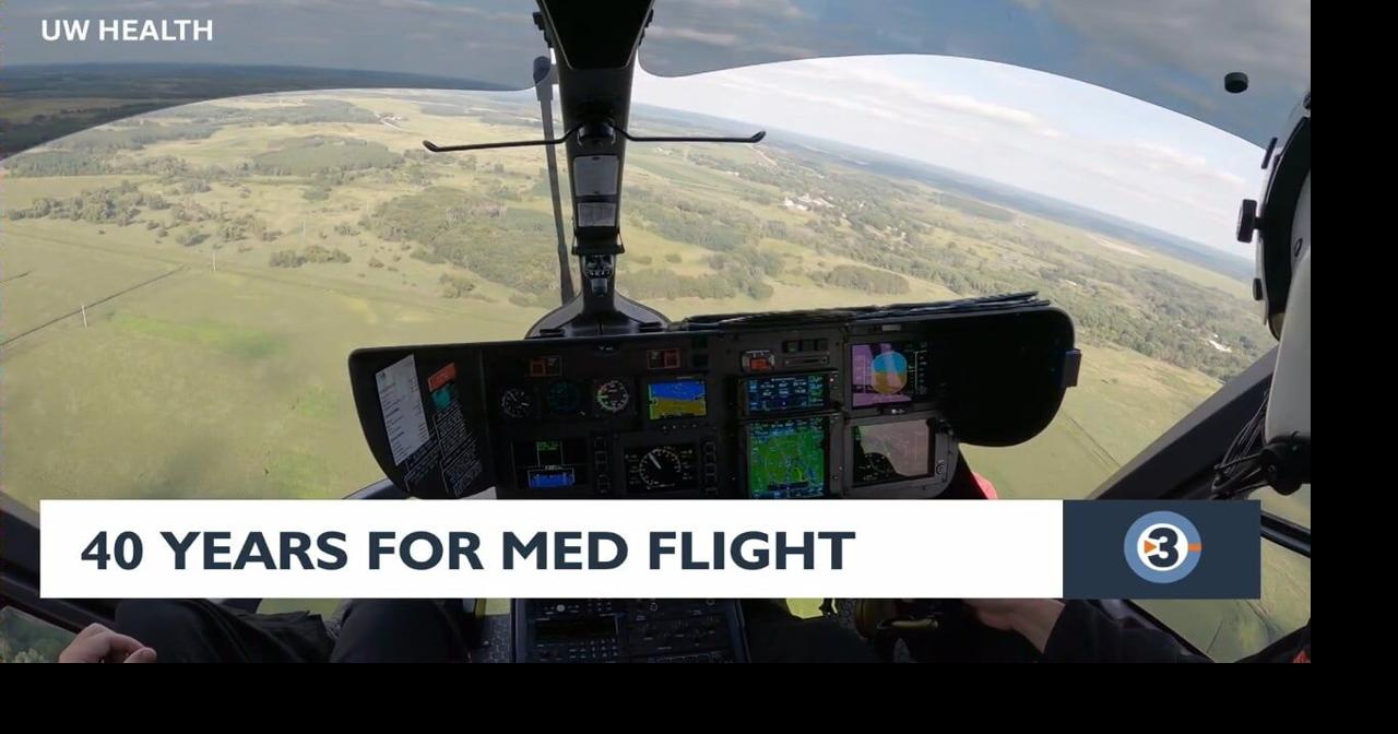 Doctors in flight: UW Health MedFlight celebrates 40 years of critical ...