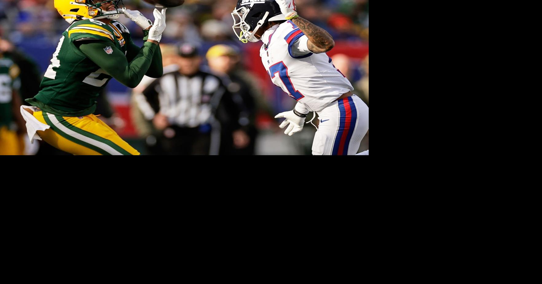 Pick parade? After dropping four would-be interceptions against Giants ...
