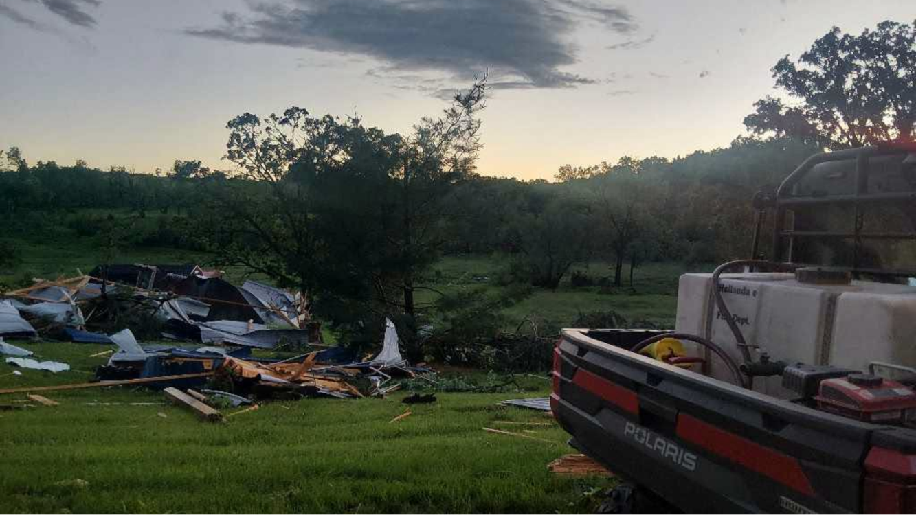 Confirmed EF-1 tornado hits Ridgeway | News | channel3000.com