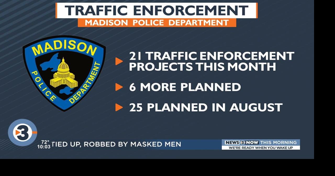 Madison police to continue speeding crackdown into September | Local ...