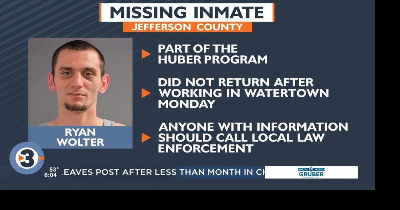 Jefferson Co. Sheriff’s Office searching for Huber inmate who did not ...