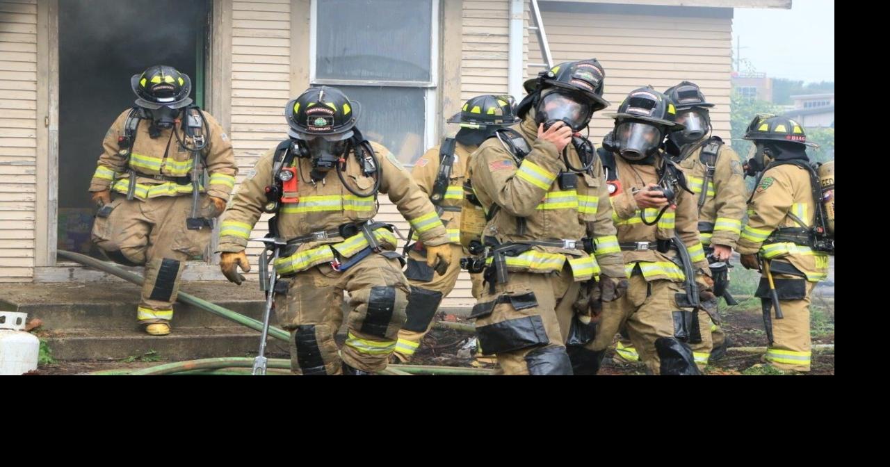 PHOTOS: Fitchburg firefighters conduct structure-fire training | Local ...