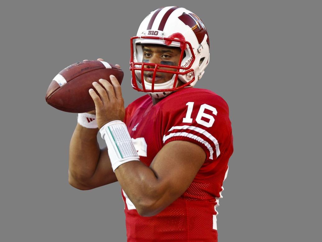 Former Badger Russell Wilson named as the 2024 Big Ten's Ford-Kinnick ...