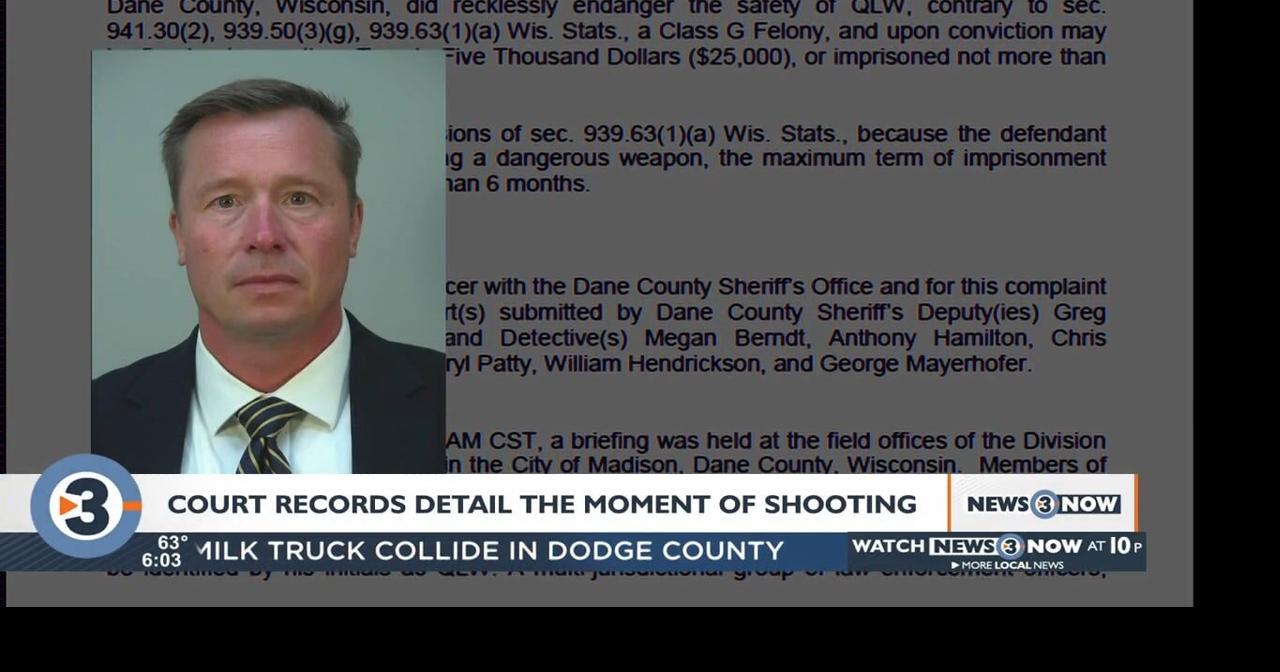 DCI agent charged with recklessly endangering safety in Quadren Wilson ...