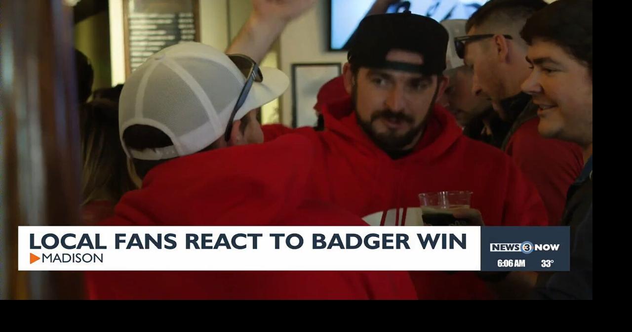 Local fans react to Badger win | Video | channel3000.com