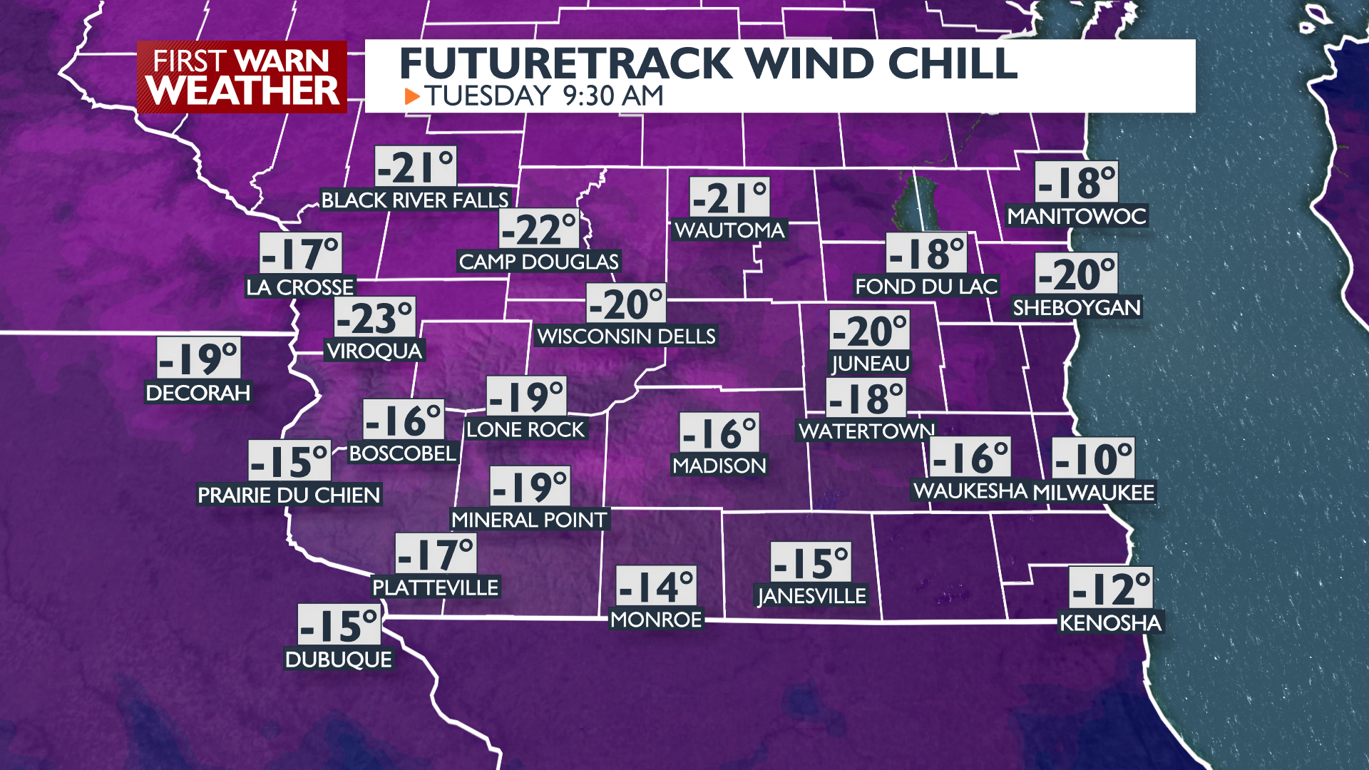 Temperatures to stay in double digits, little snow expected through end ...
