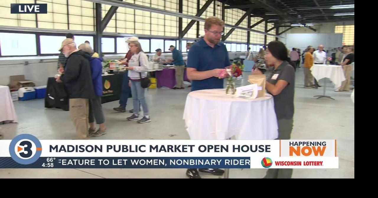 Public gets first look inside Madison Public Market | Video ...
