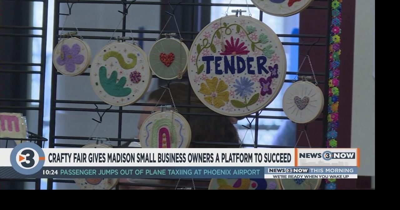 ‘Crafty Fair’ gives small businesses a platform to shine, Madisonians a ...