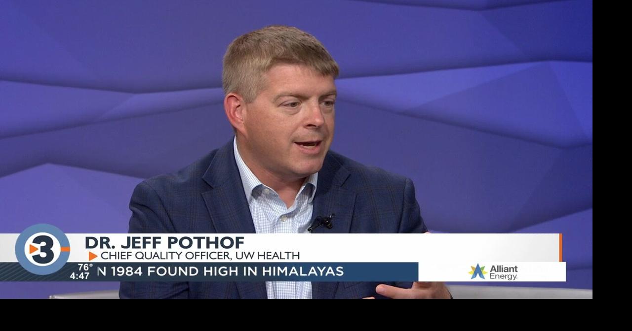 WATCH: UW Health’s Dr. Jeff Pothof weighs in on latest COVID-19 news ...
