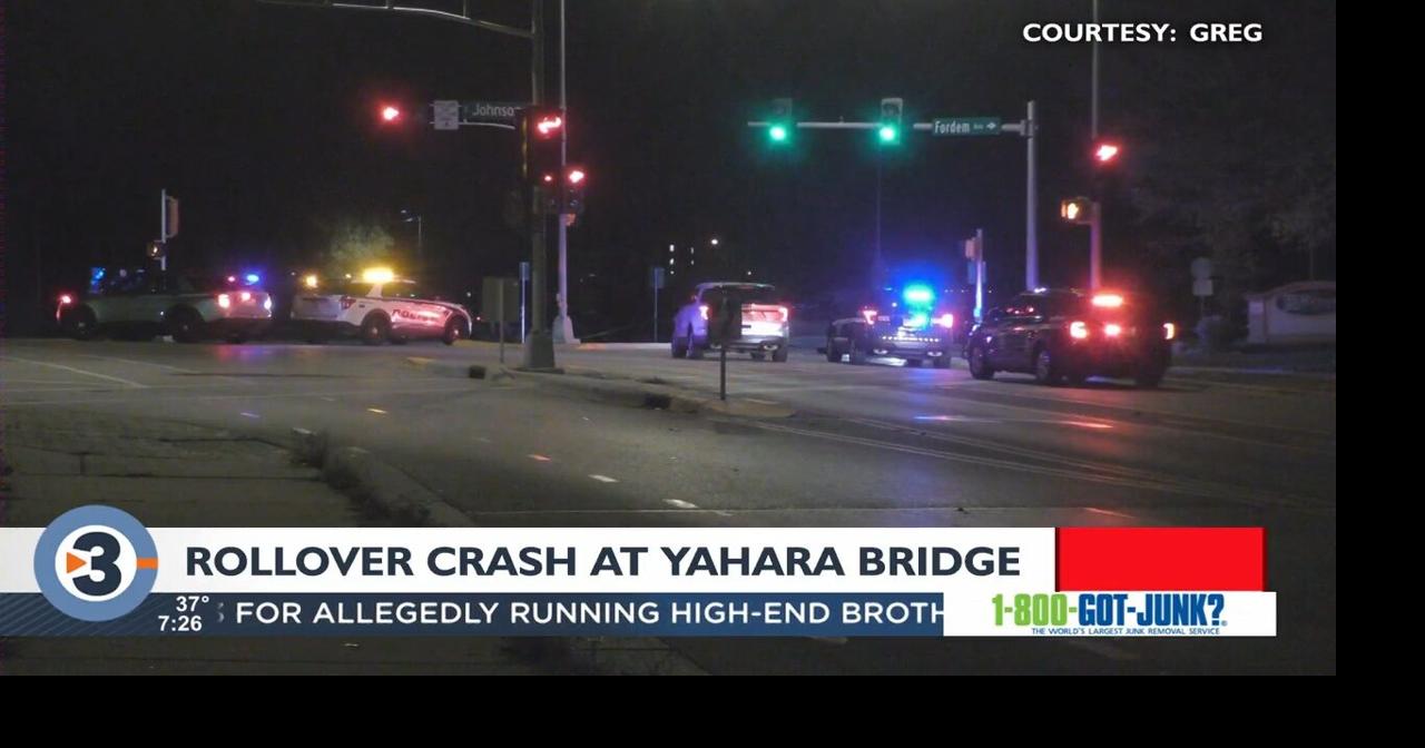Two people hospitalized after rollover crash late Wednesday night ...
