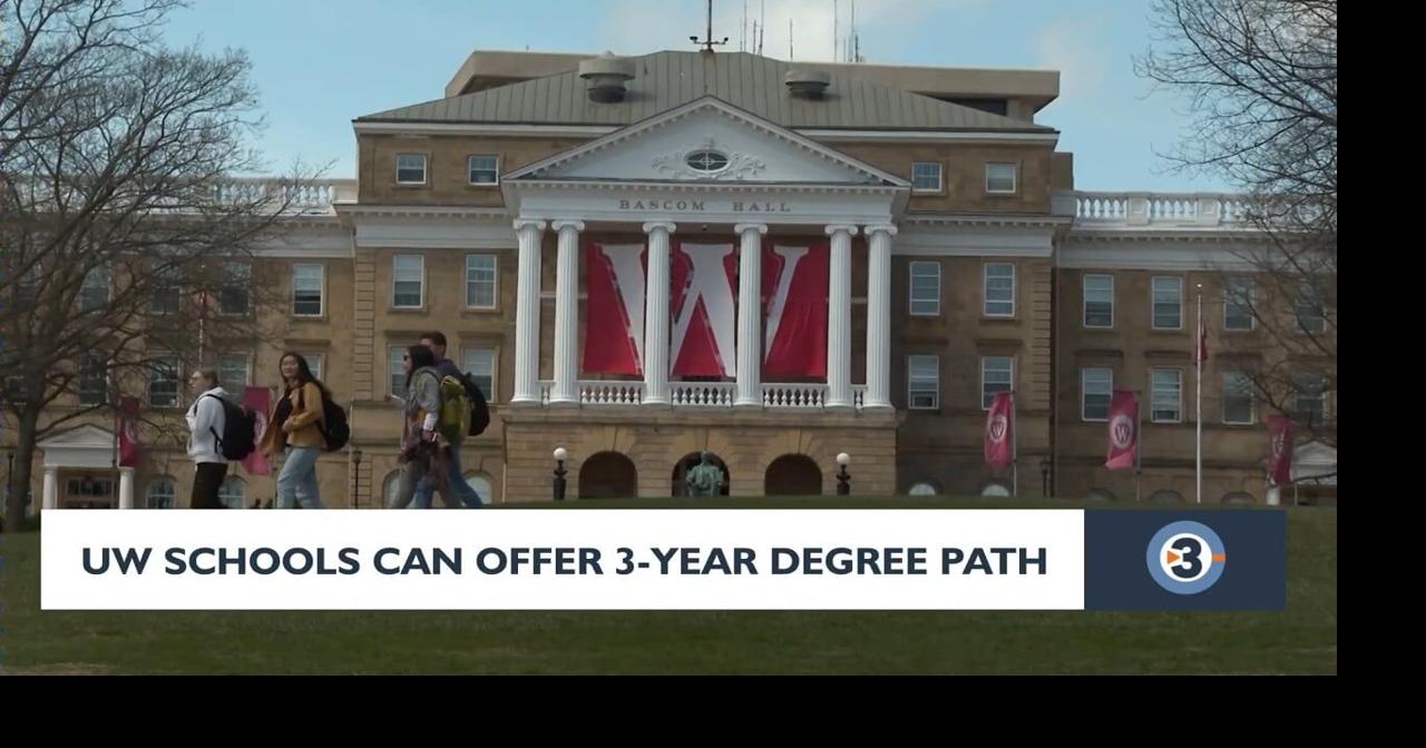 UW schools can offer three-year degree path | Video | channel3000.com