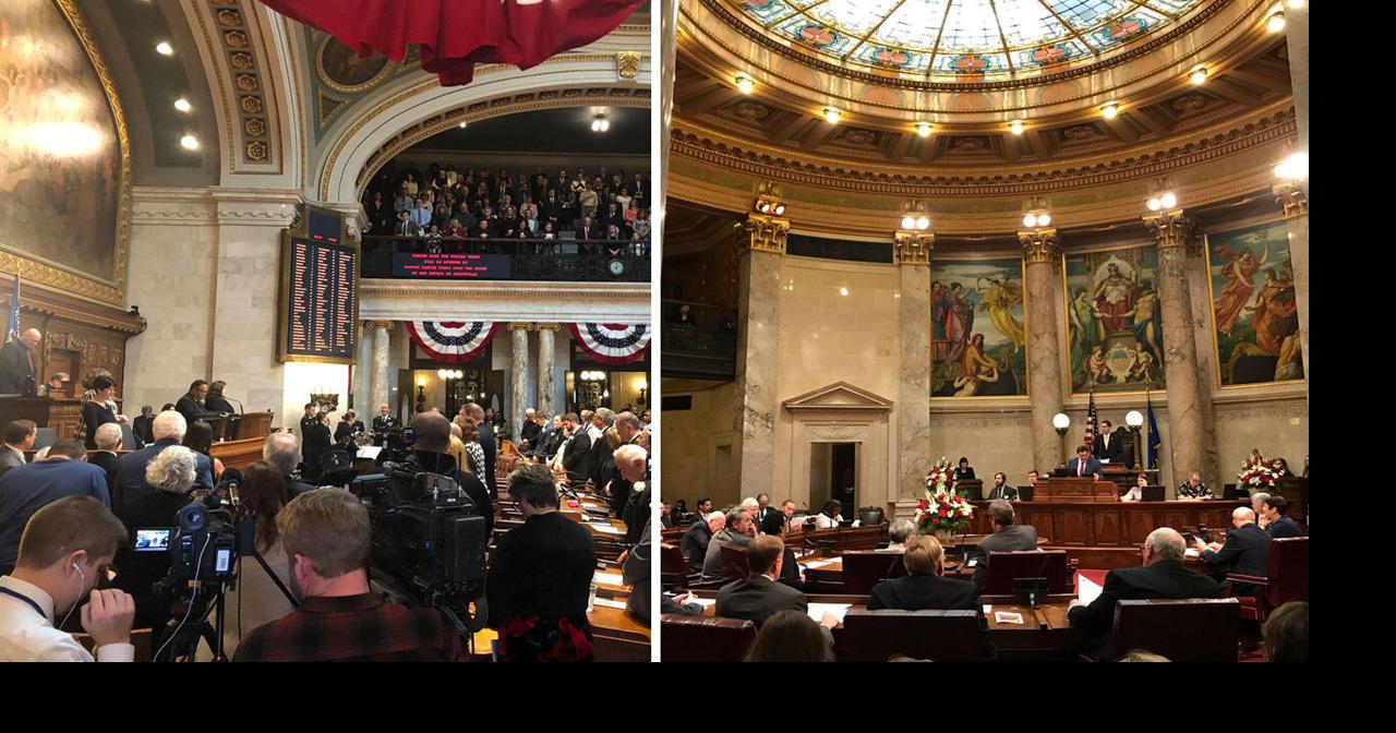 Wisconsin state senators, Assembly members sworn into office | Politics ...