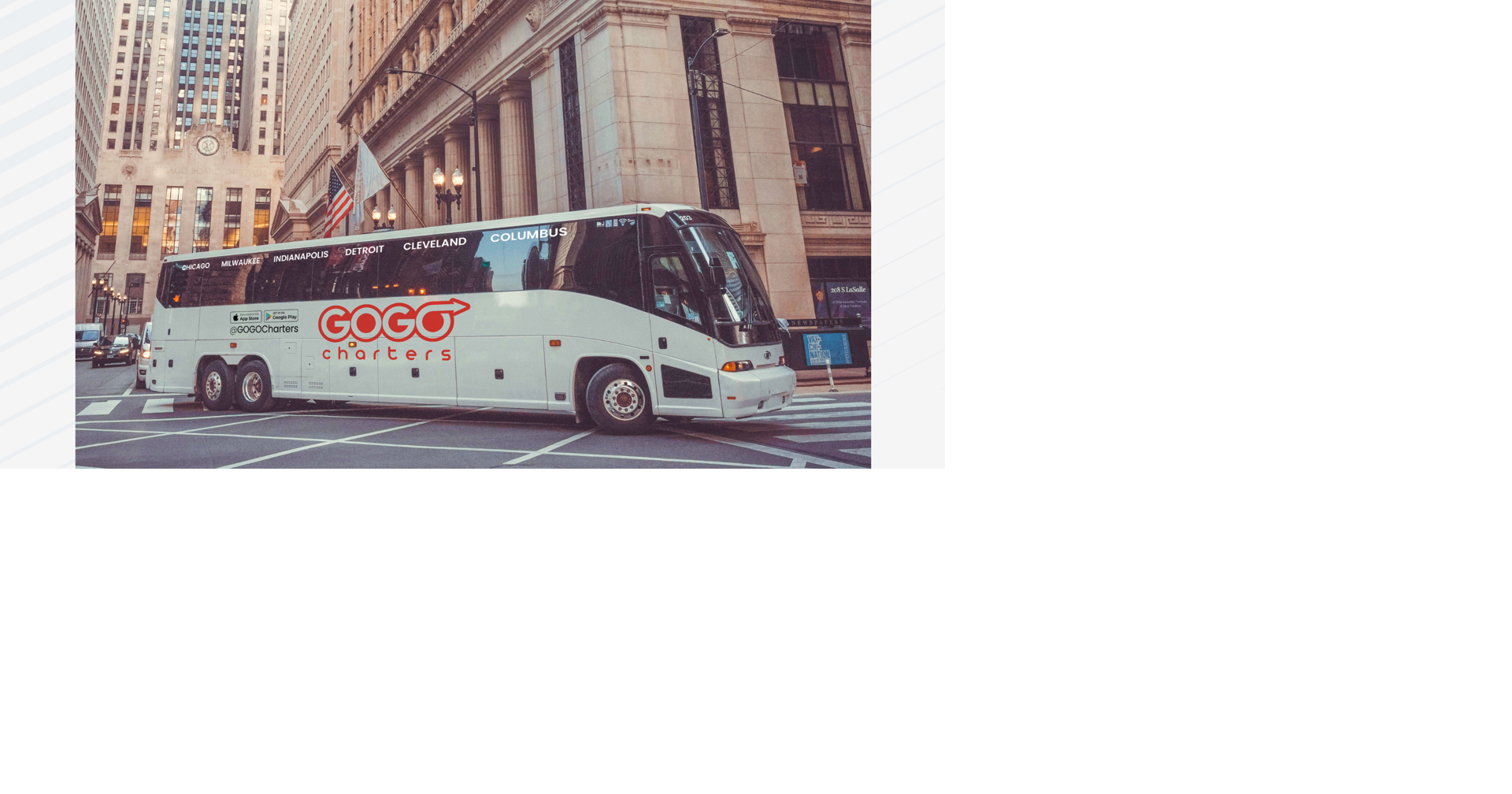 GOGO Charter buses expands network with two routes from Chicago | News ...