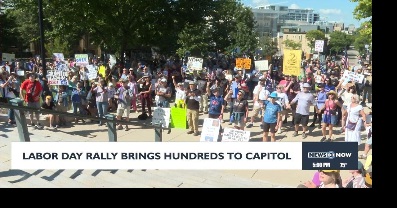 Labor Day rally brings hundreds to Capitol | Video | channel3000.com