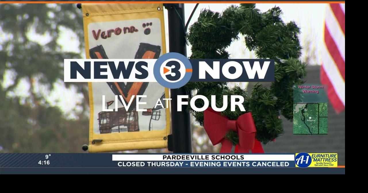 WATCH: News 3 Now Live at Four – December 21, 2022 | Newscast Archive | channel3000.com