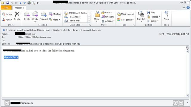 Fake Google Docs email phishing scam is widespread | Local News ...