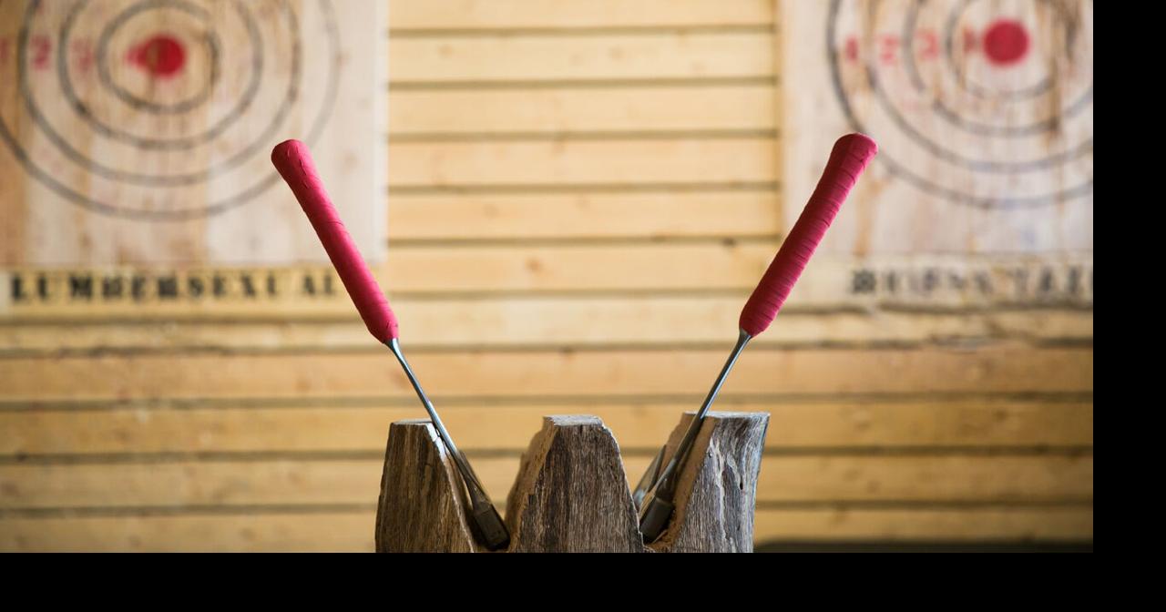 New axe-throwing, ‘lumberjack sports’ space opens in Madison | Features ...