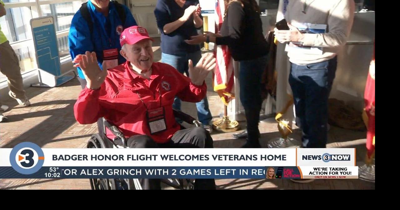 Badger Honor Flight welcomes veterans home | Video | channel3000.com