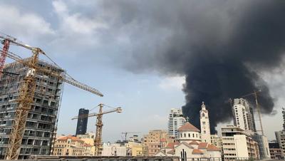 Beirut port ablaze, weeks after massive blast | National and World News ...