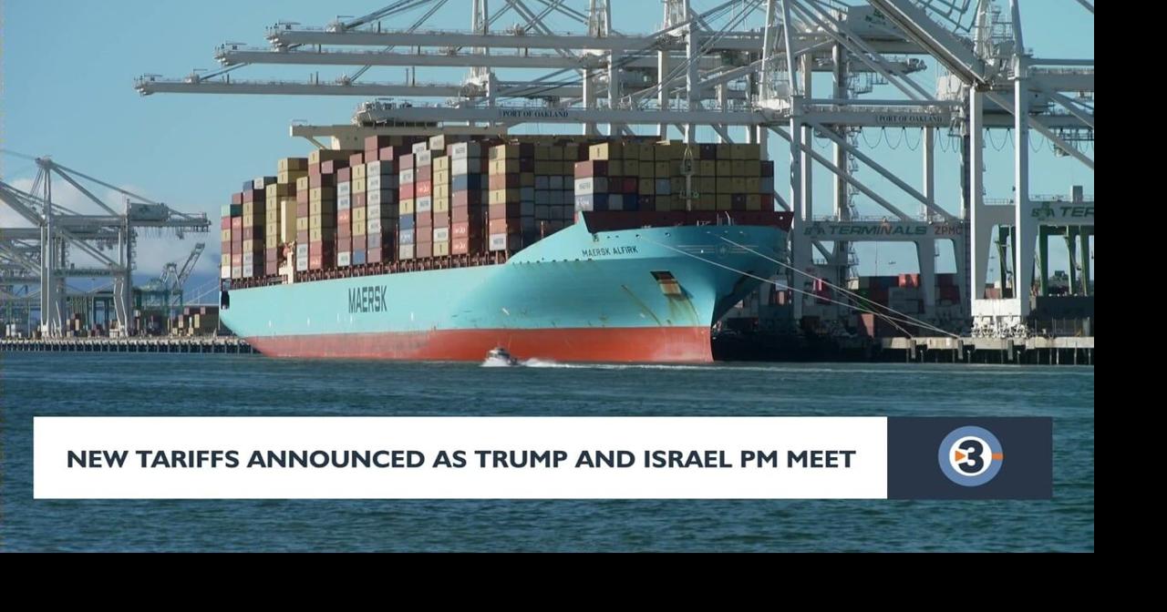 New tariffs announced as Trump and Israel PM meet | Video | channel3000.com
